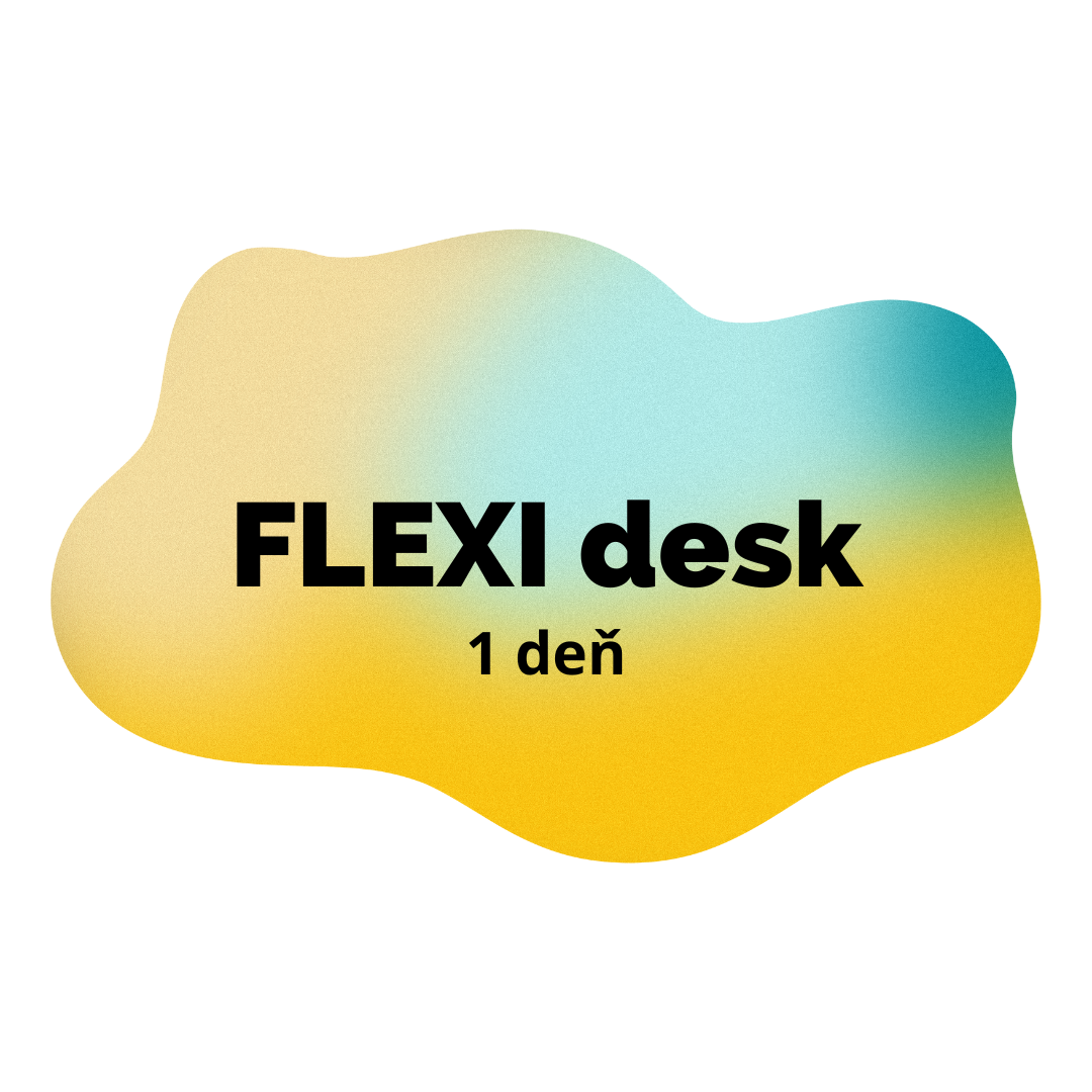 FLEXI Desk 1 deň - space-up.sk